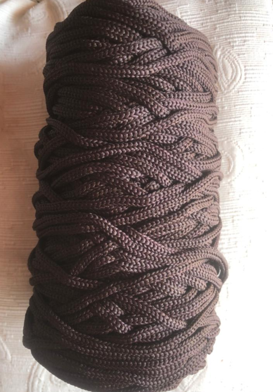 Cordón tripolino Macrame Cafe Oscuro – Cordonerías